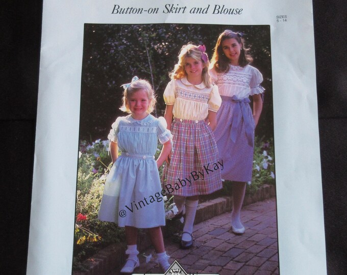 Simplicity Pattern 7884 Girl A-line Dress W Detachable Lace Collar and ...