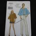 Vogue 8404 Size 6 12 Swing Jacket Shorts and Pants, Flared Jacket in 2 ...