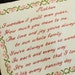 Mother Cross Stitch Sampler, Tribute to Mother Poem, Vtg Hand ...