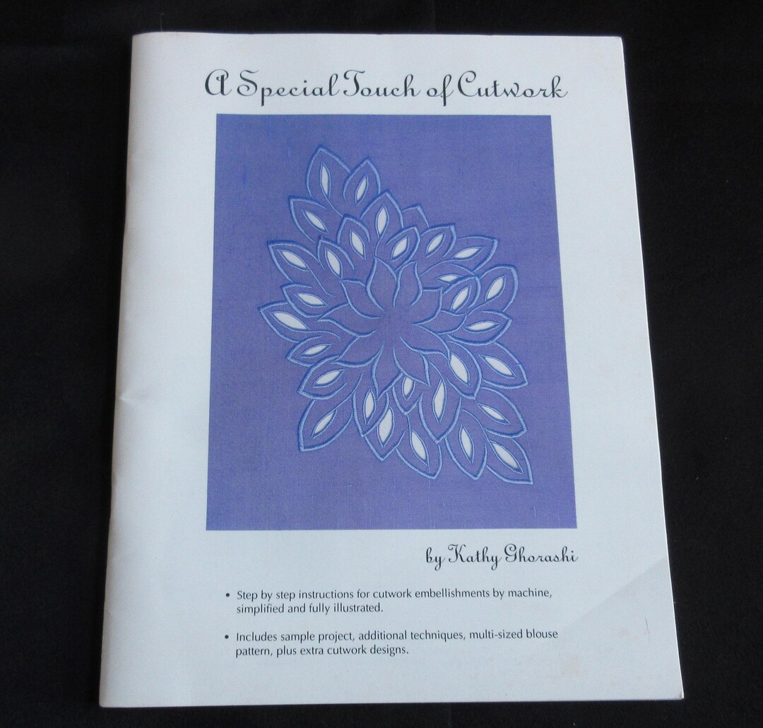 Special Touch of Cutwork Book by Kathy Ghorashi, Projects and Reference ...