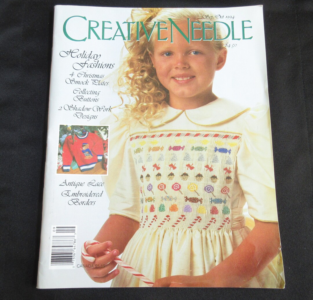 Creative Needle Magazine September/october 1994 Christmas Issue ...