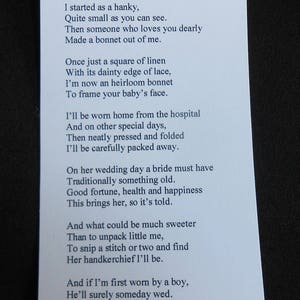 Crochet Medallion and White Linen Heirloom Hanky Bonnet, Elegant ...