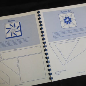 Tennessee Quilting, Book of 37 Designs Plus Patterns, Vintage 80s Quilt ...
