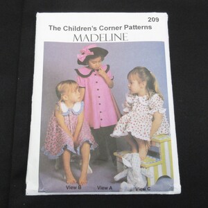Children's Corner Pattern Madeline Size 1 4 Girl, Circle Swing Dress ...