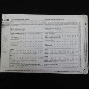 Simplicity 1590 Size 6-14 Retro Blouse With Cap Sleeve and Peplum ...