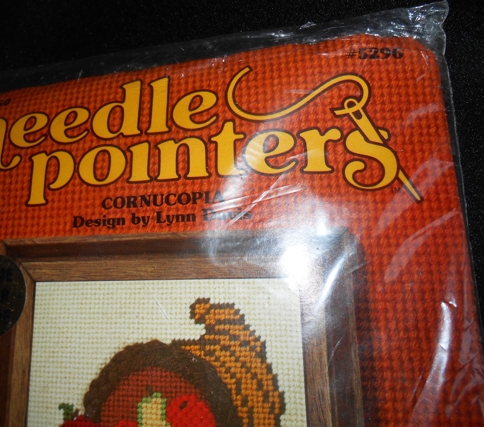 Cornucopia Needlepoint Kit Complete W Printed Canvas Yarn and - Etsy