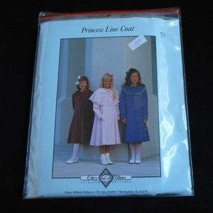 Chery Williams Princess Line Coat Size Small 4 7, Lined Pleated Back ...