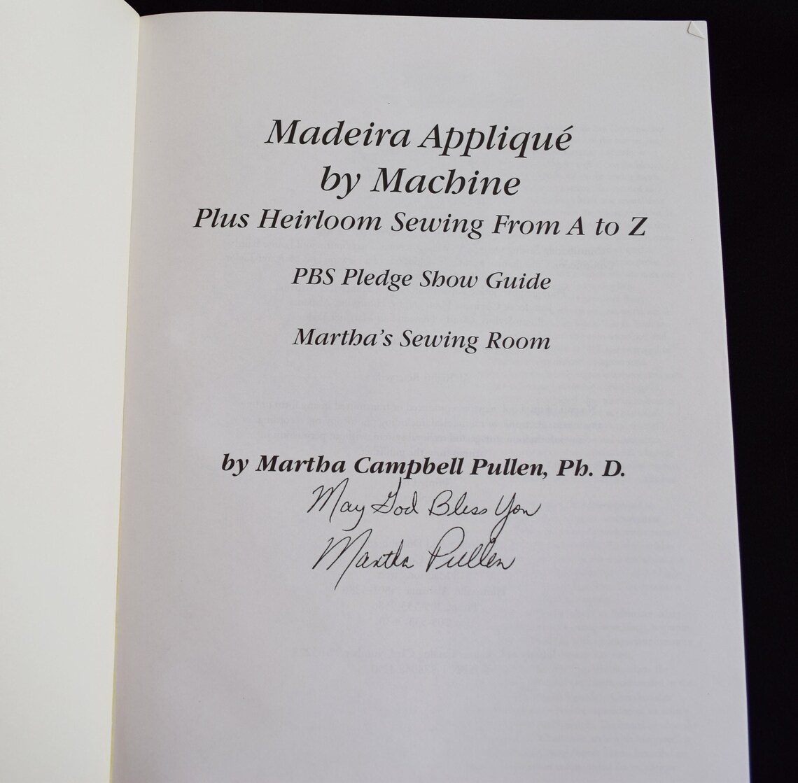 Martha Pullen Madeira Applique by Machine Book Soft Cover - Etsy