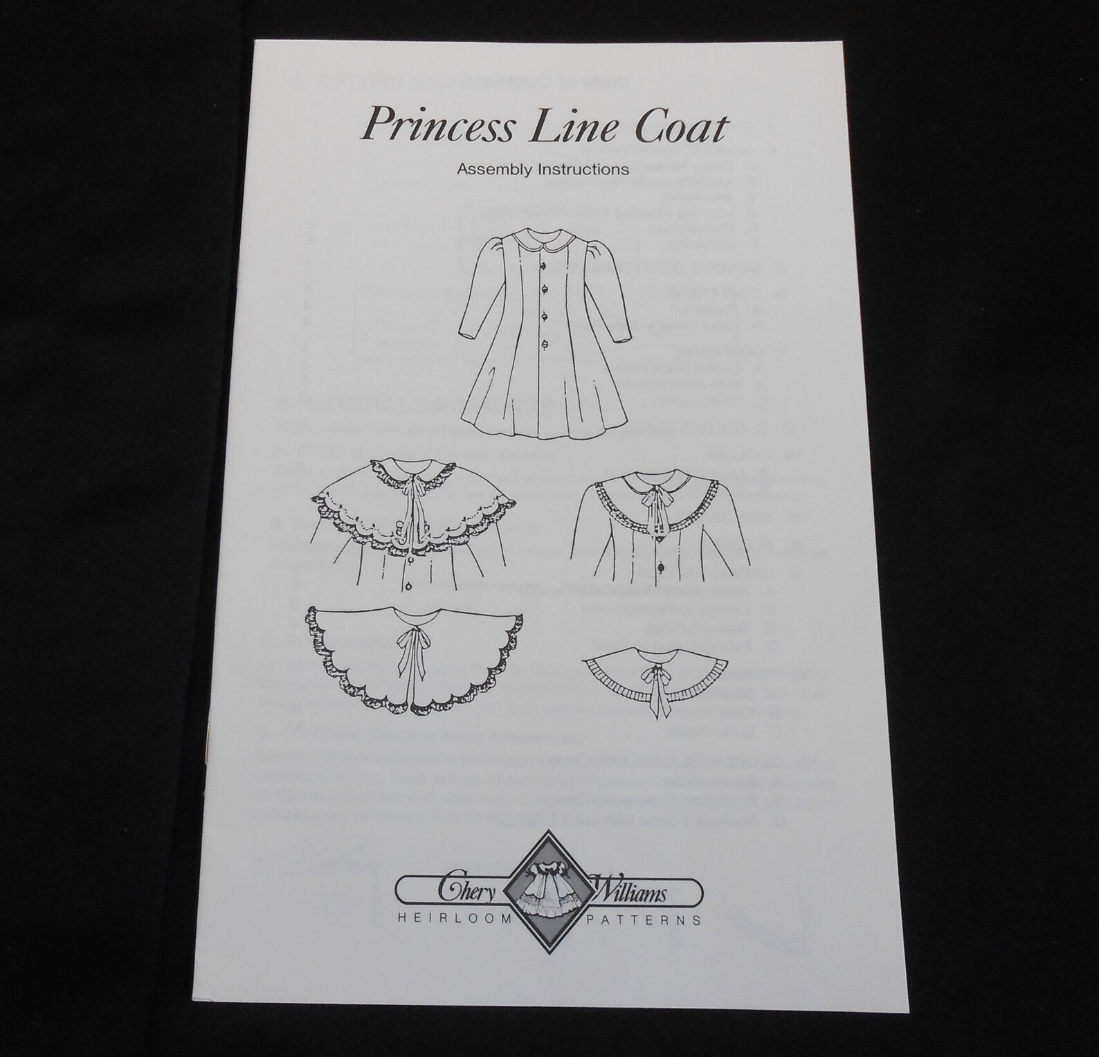 Chery Williams Princess Line Coat Size Small 4 7 Lined - Etsy