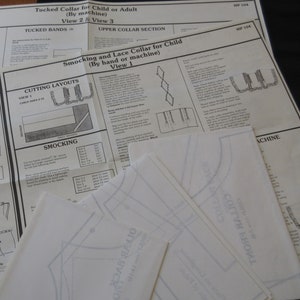 Margaret Pierce Pattern Square Collars MP 104 Size 6-16 Adult and 2-12 ...