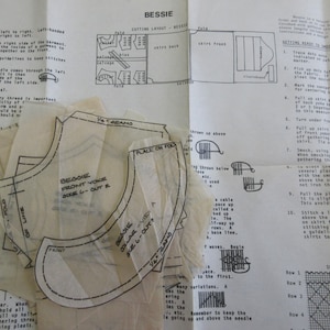 Children's Corner Pattern Bessie Size 5 6 Sewing Pattern Girl Dress ...