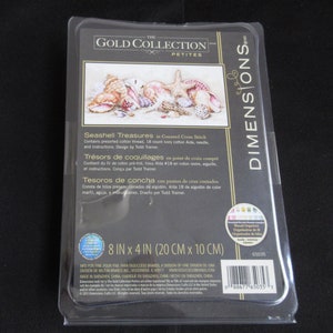 Seashell Treasures Kit Dimensions Gold Collection Petite #65035 ...