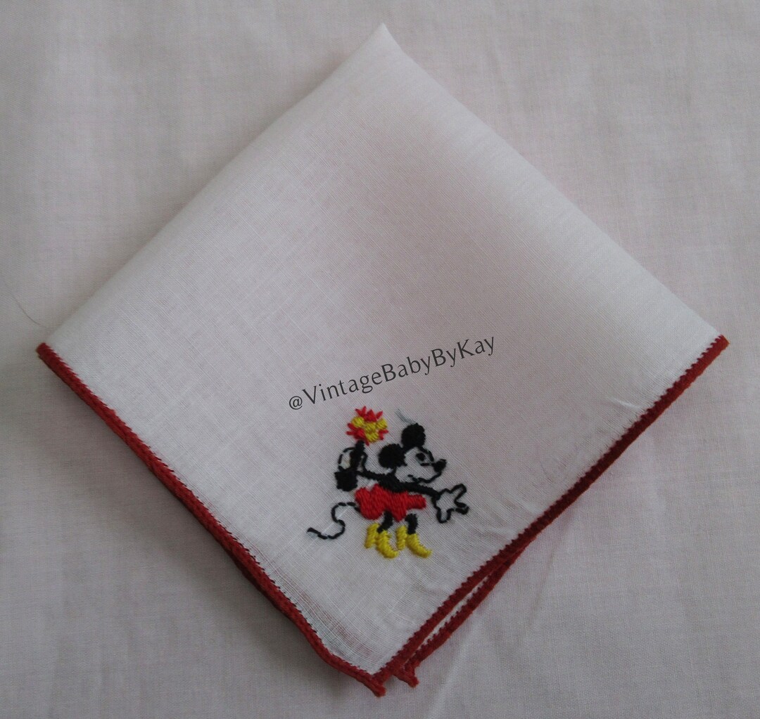 Colorful Child Size Hanky Light Pink Cotton Handkerchief With ...