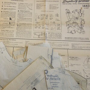 Simplicity Pattern 1443 Baby Layette Gown Bunting Bonnet Bib - Etsy