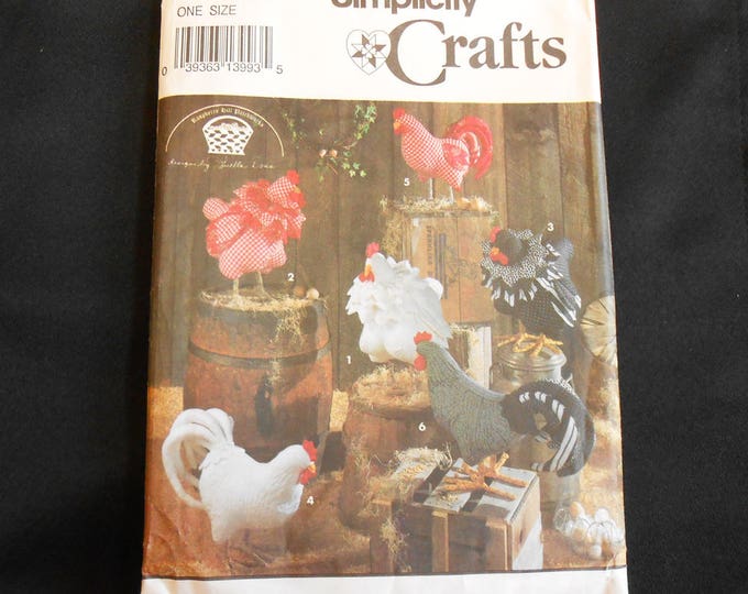 Simplicity 8399 Craft Sewing Pattern DIY Handmade Stuffed Animal ...