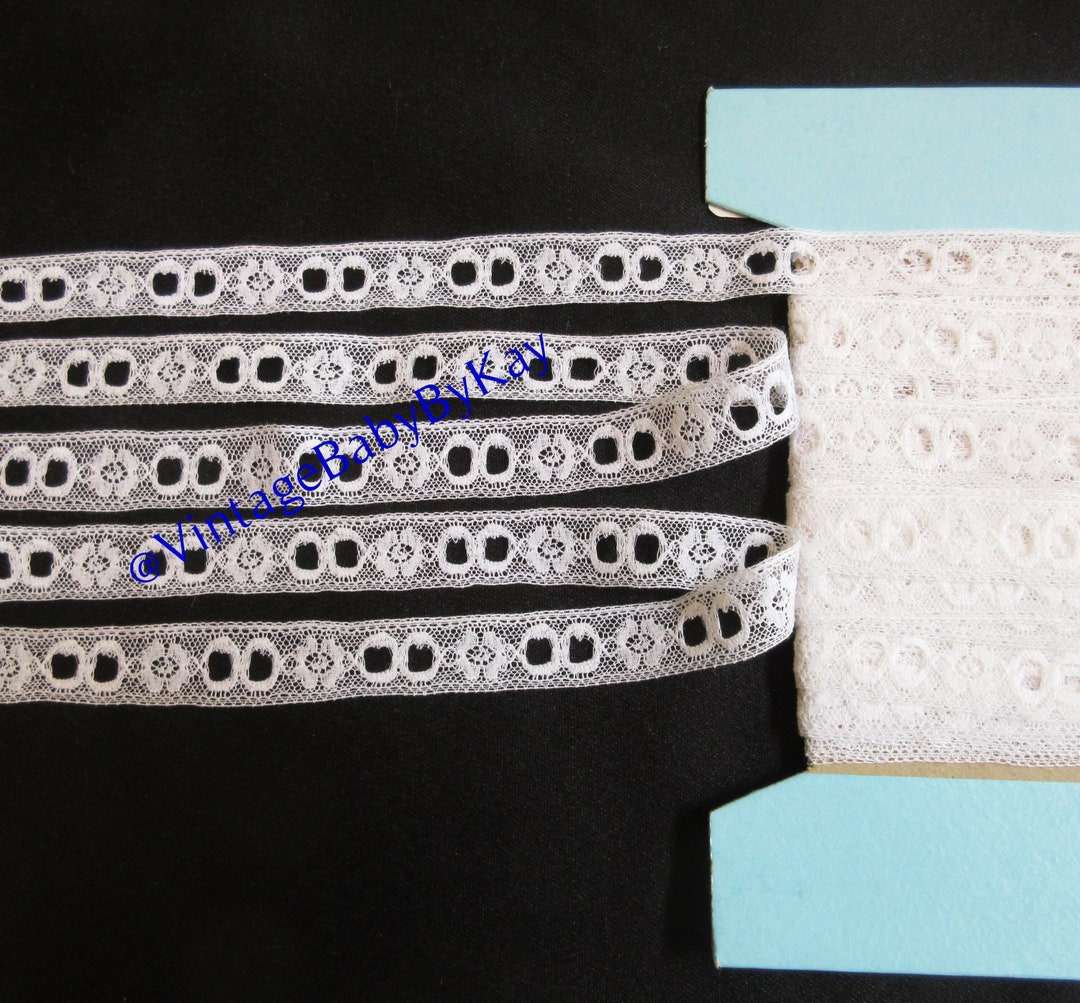 Heirloom Lace White Beading Yardage 10 Yards X 11/16 - Etsy