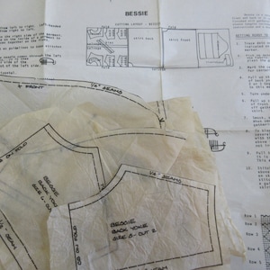 Children's Corner Pattern Bessie Size 5 6 Sewing Pattern Girl Dress ...