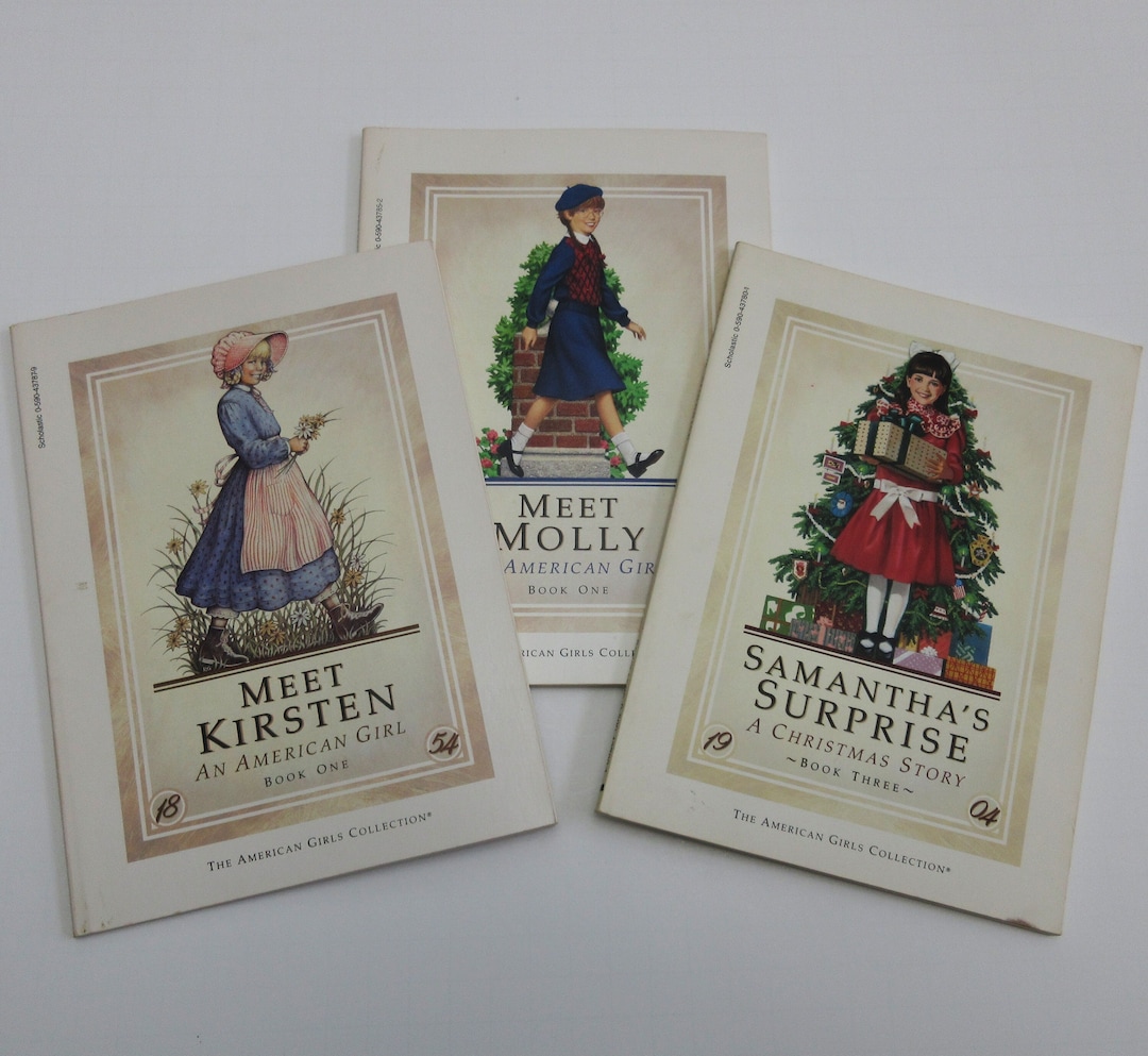 American Girl Doll Book CHOICE of Kirsten Molly OR Samantha, Vintage ...