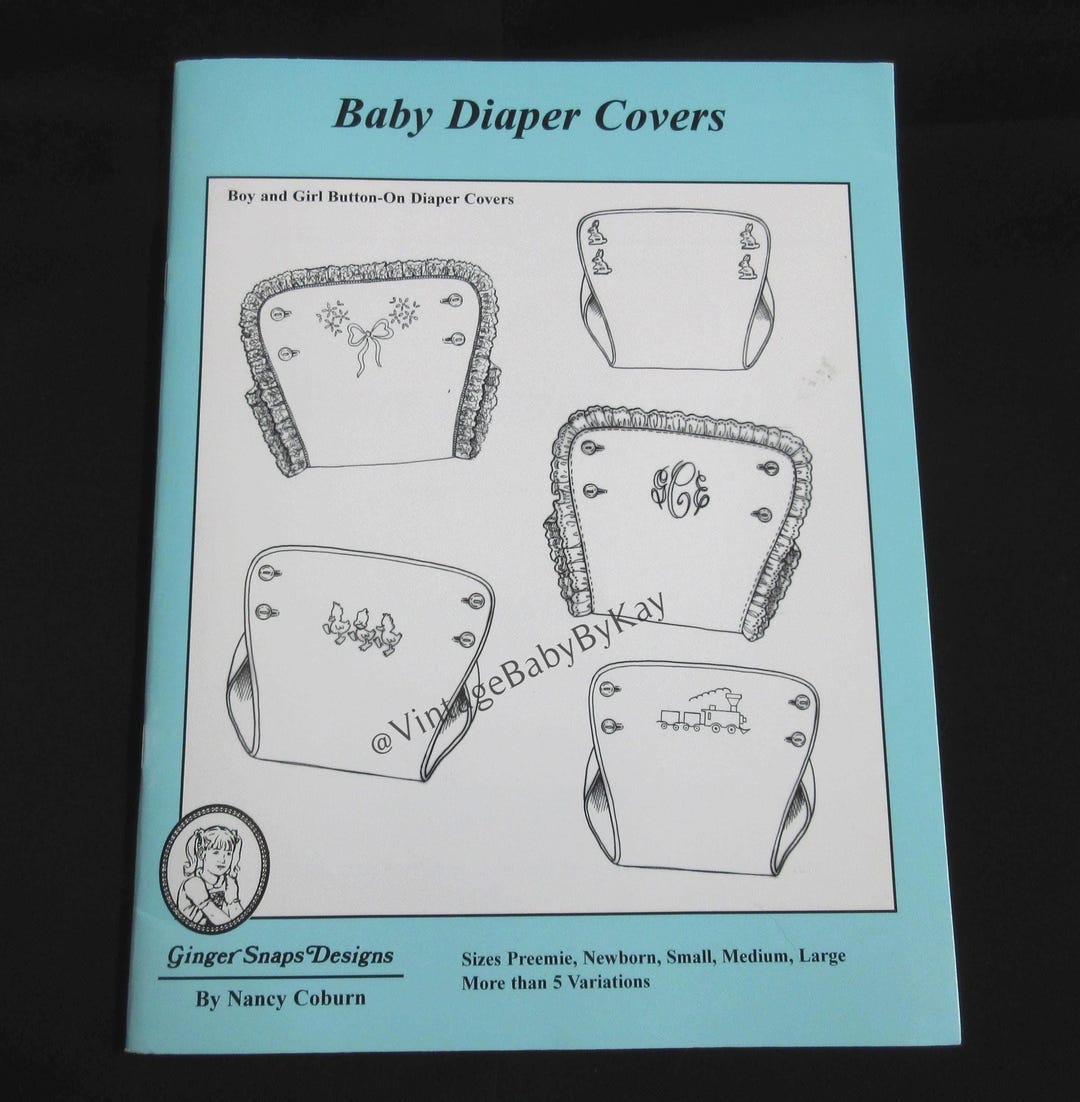 Baby Diaper Covers Book by Nancy Coburn of Ginger Snaps Designs ...