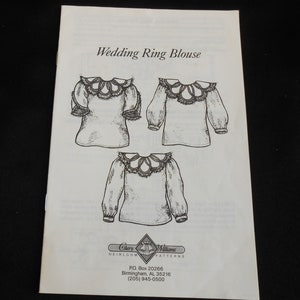 Chery Williams Pattern Ladies' Wedding Ring Blouse Size 6 16 Adult ...