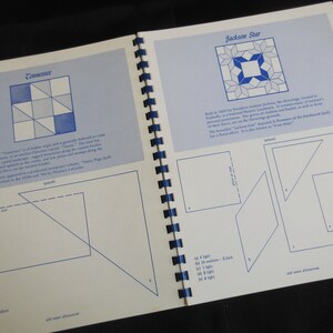 Tennessee Quilting, Book of 37 Designs Plus Patterns, Vintage 80s Quilt ...