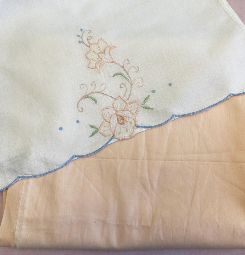 Pima Batiste Fabric Yardage and Matching Tea Towel for Collar, 2 Yards ...