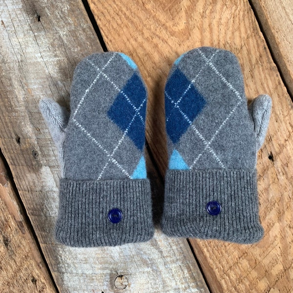 Recycled Wool Mittens - Etsy