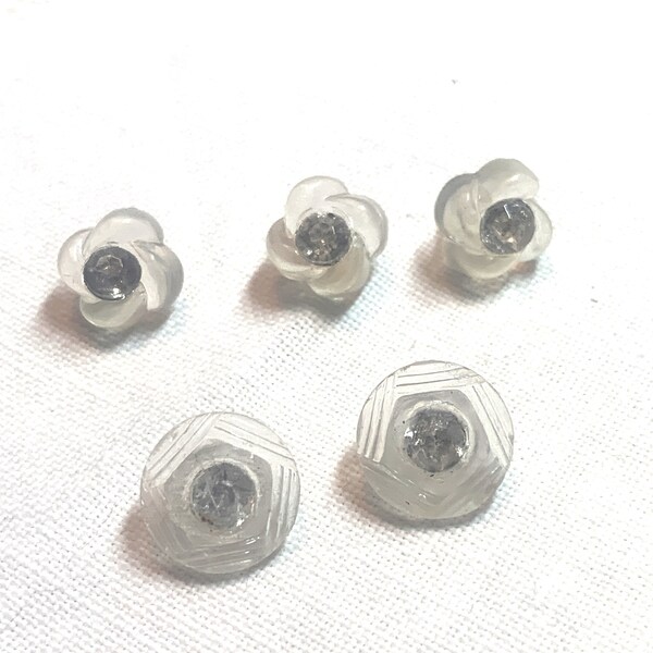Clear Lucite Buttons - Etsy