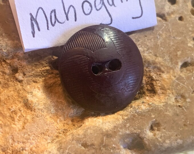 13/16 Vintage Colt Button 84 Ashley in Mahogany Brown - Etsy