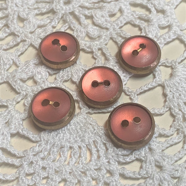 Coral Buttons - Etsy