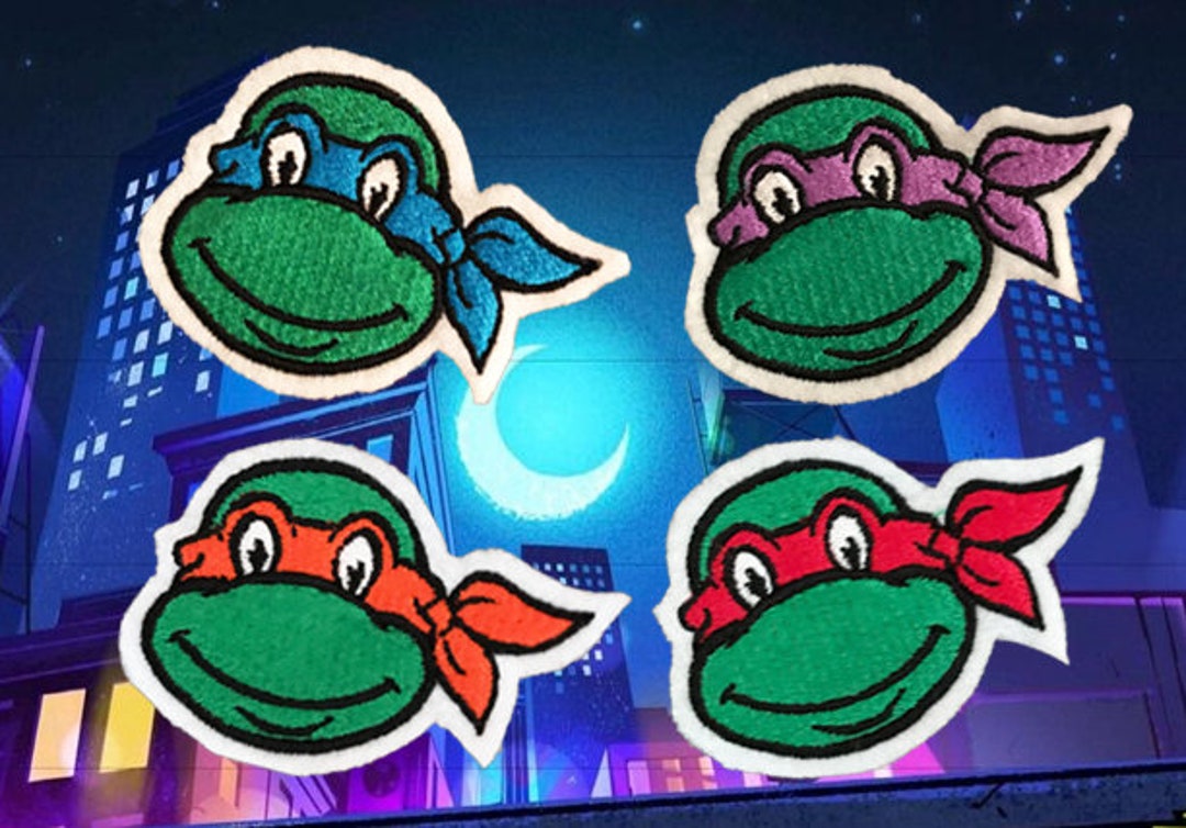 Teenage Mutant Ninja Turtles - Entire Team Group Pack - Embroidered ...