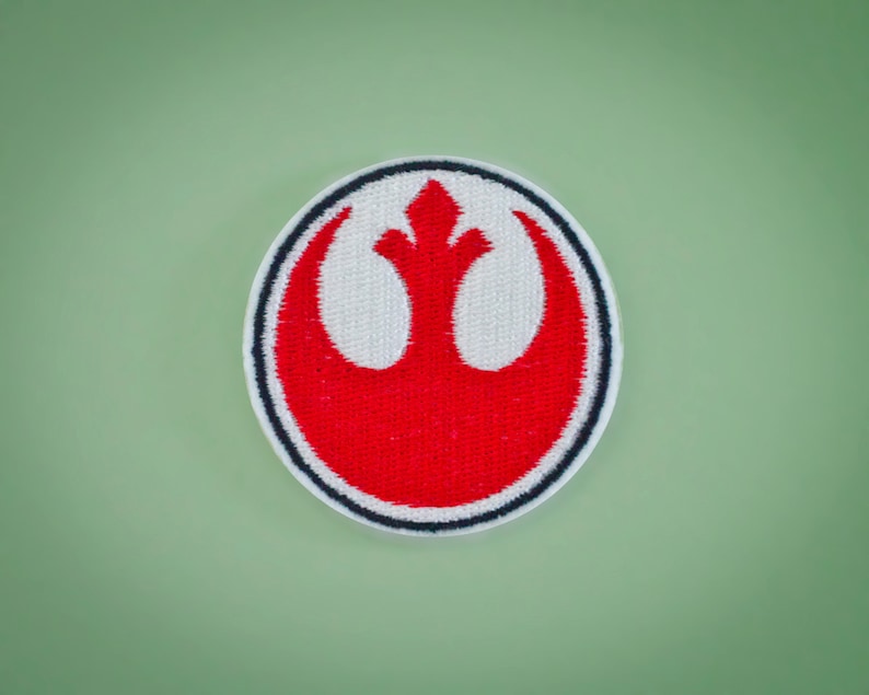 Rebel Alliance Emblem Star Wars Embroidered Iron-on Patch - Etsy
