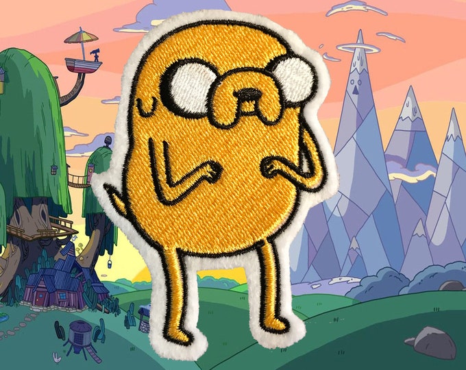Jake the Dog Adventure Time Iron on Patch - Etsy