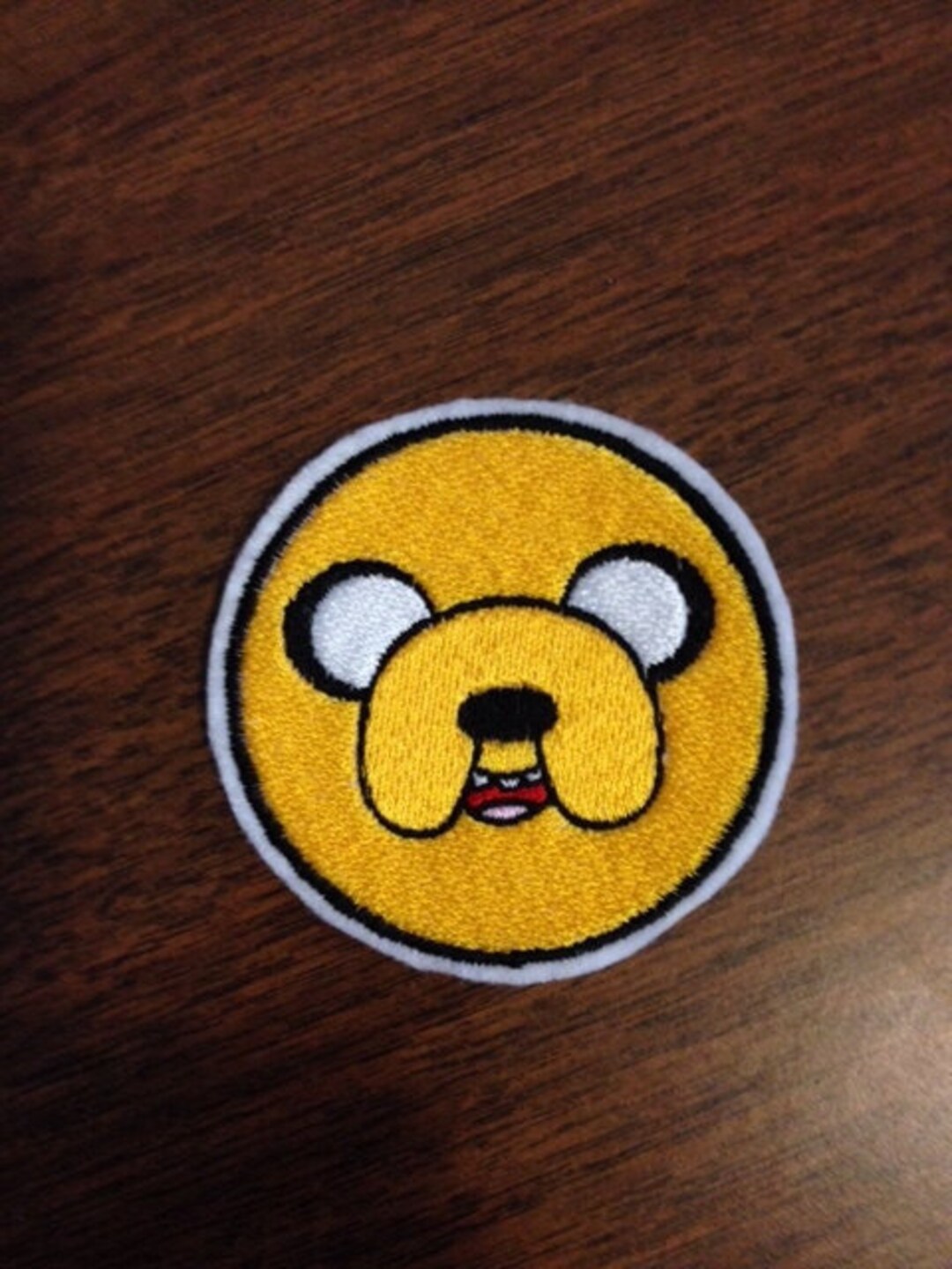Jake the Dog From Adventure Time - Iron on Embroidered Patch - Etsy
