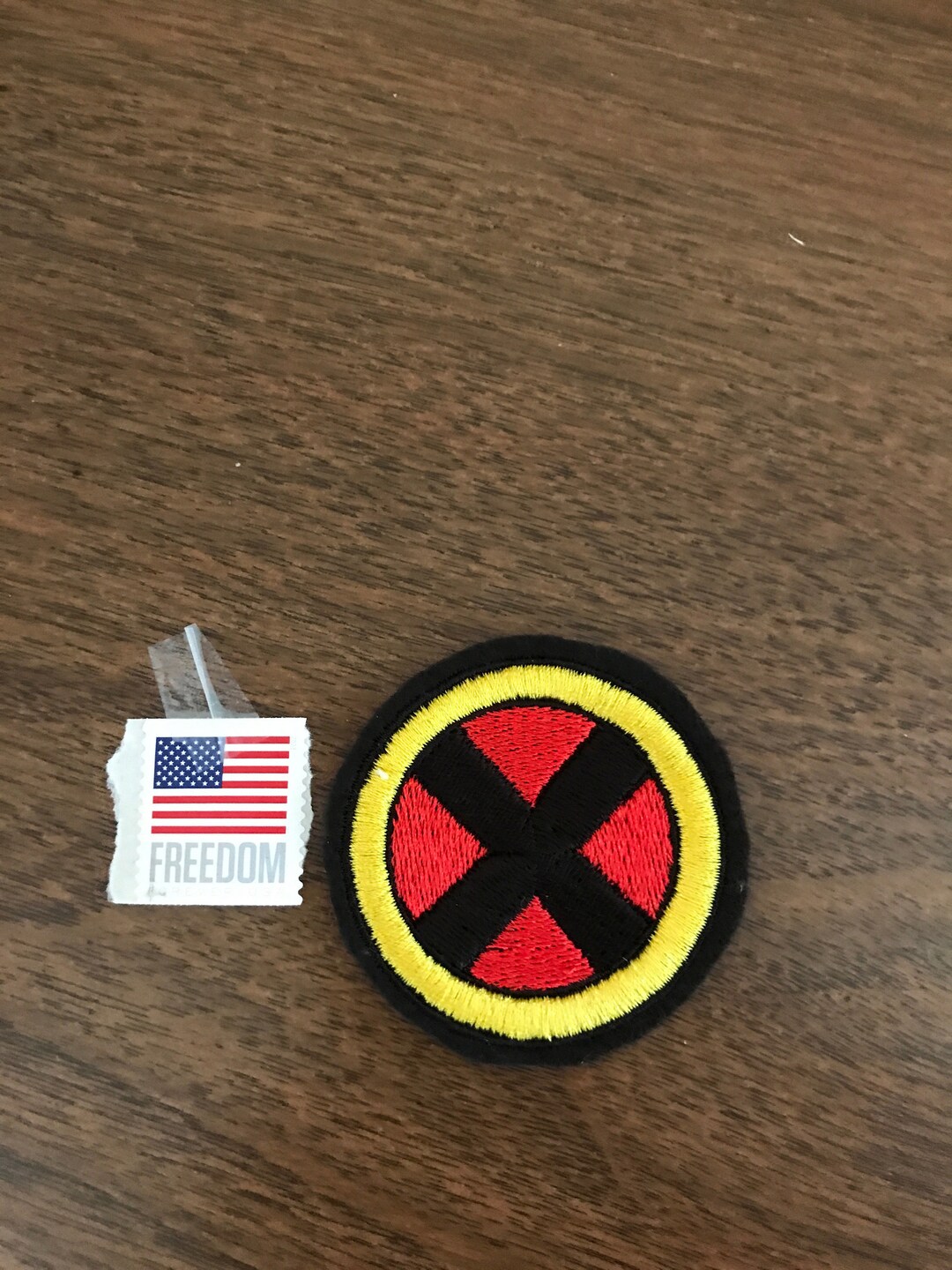 X-men Badge - Iron-on Embroidered Comic Book Patch - Etsy