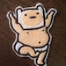 Buff Baby Finn - Iron on Adventure Time Patch - Etsy