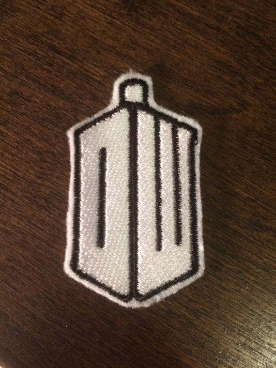 Doctor Who Logo Embroidered Patch | Etsy
