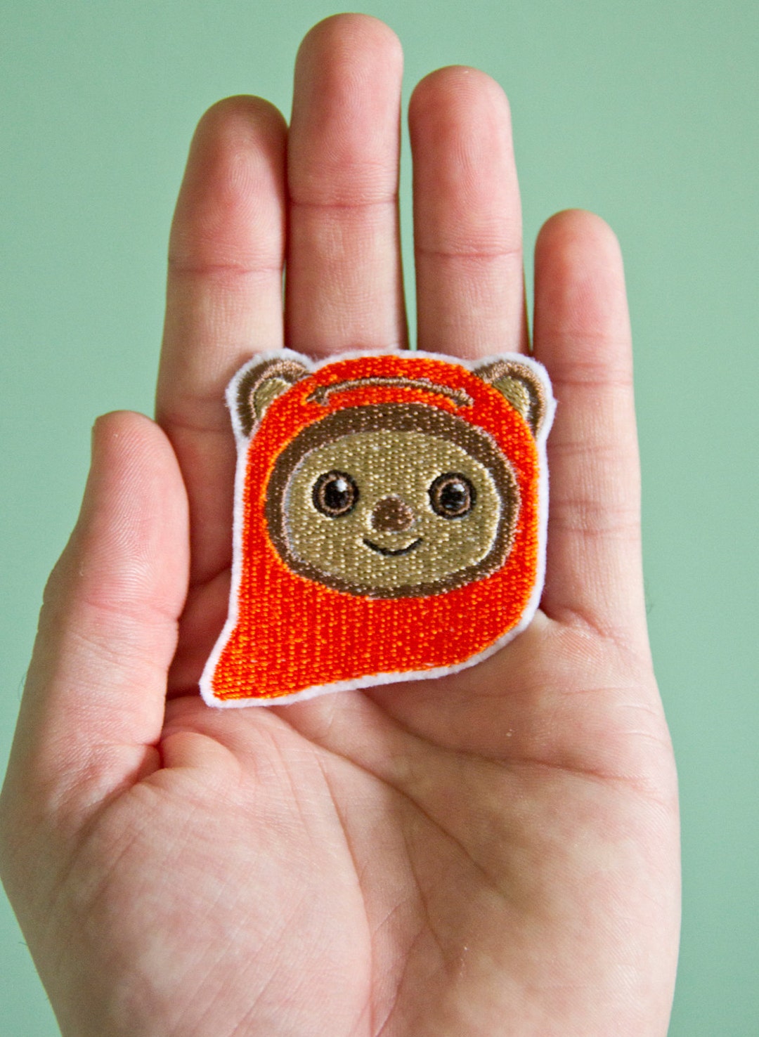 Ewok -- Embroidered Iron-on Ewok Patch From Starwars - Etsy
