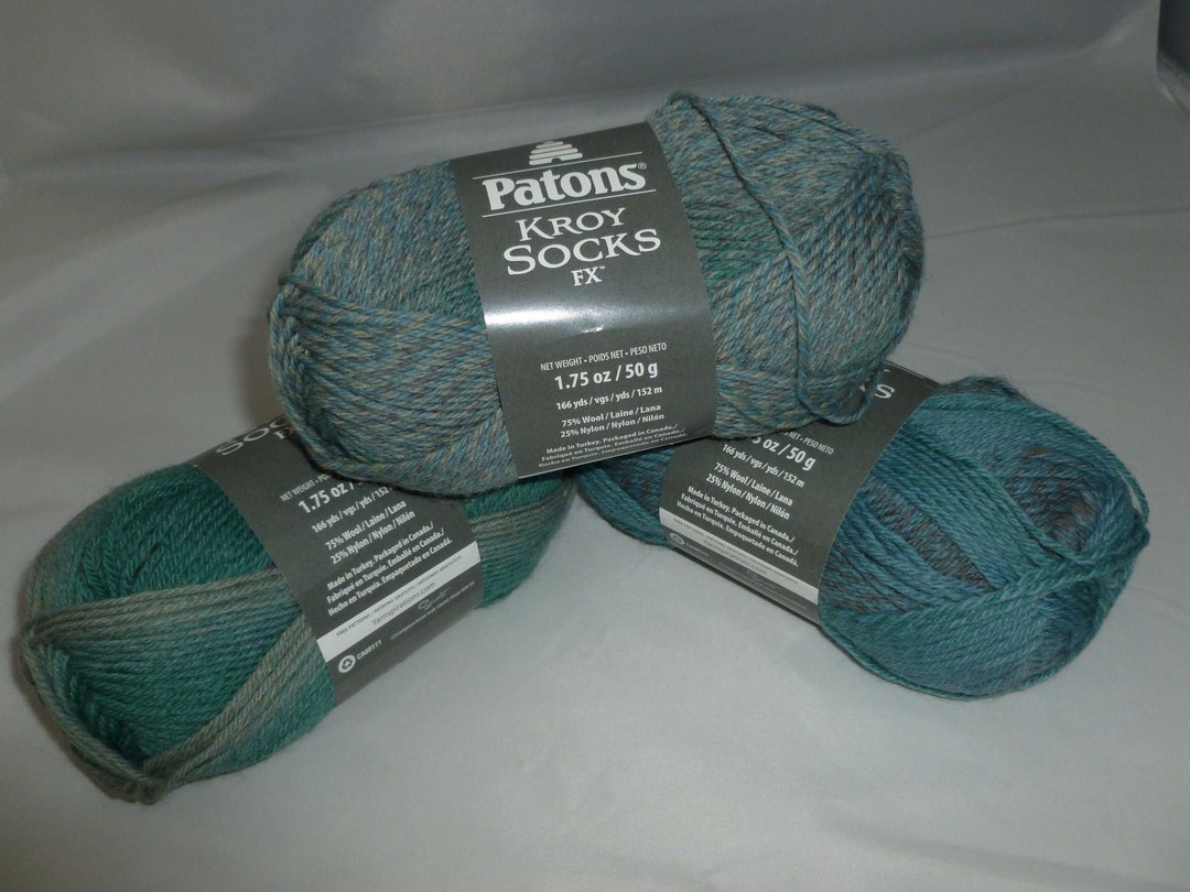 Cascade Colors Kroy Socks FX by Patons - Etsy