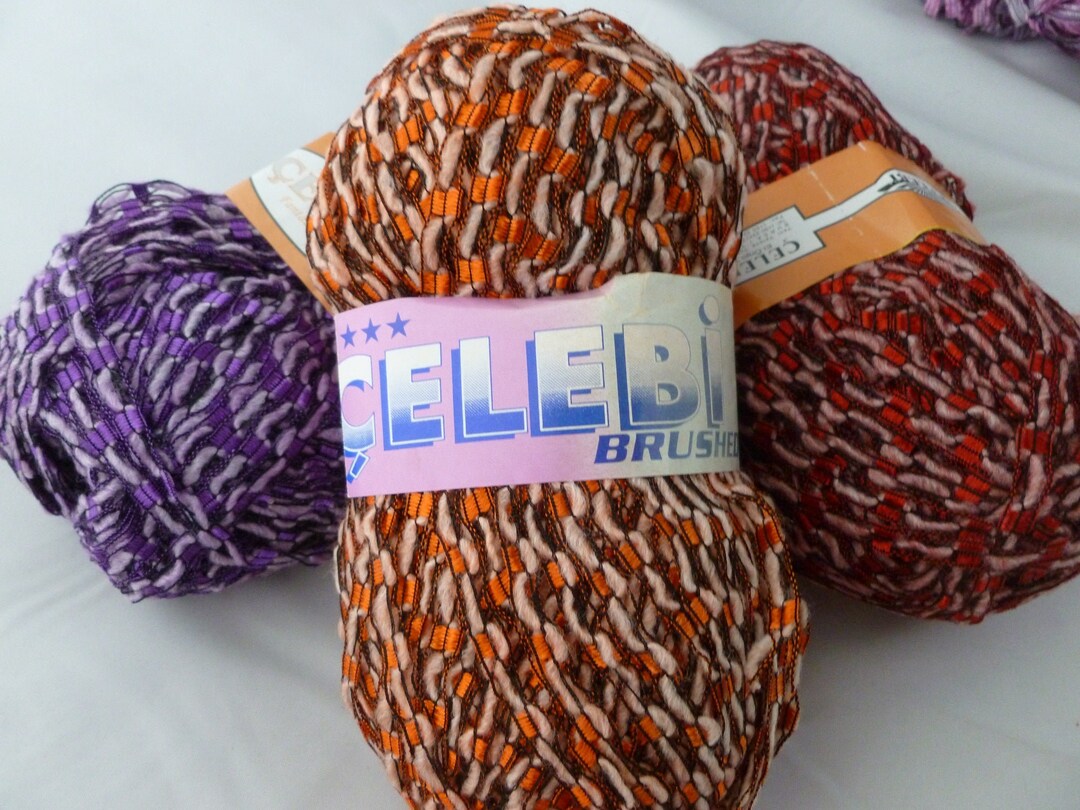 Brushed by Celebi, Railroad Ribbon Yarn - Etsy