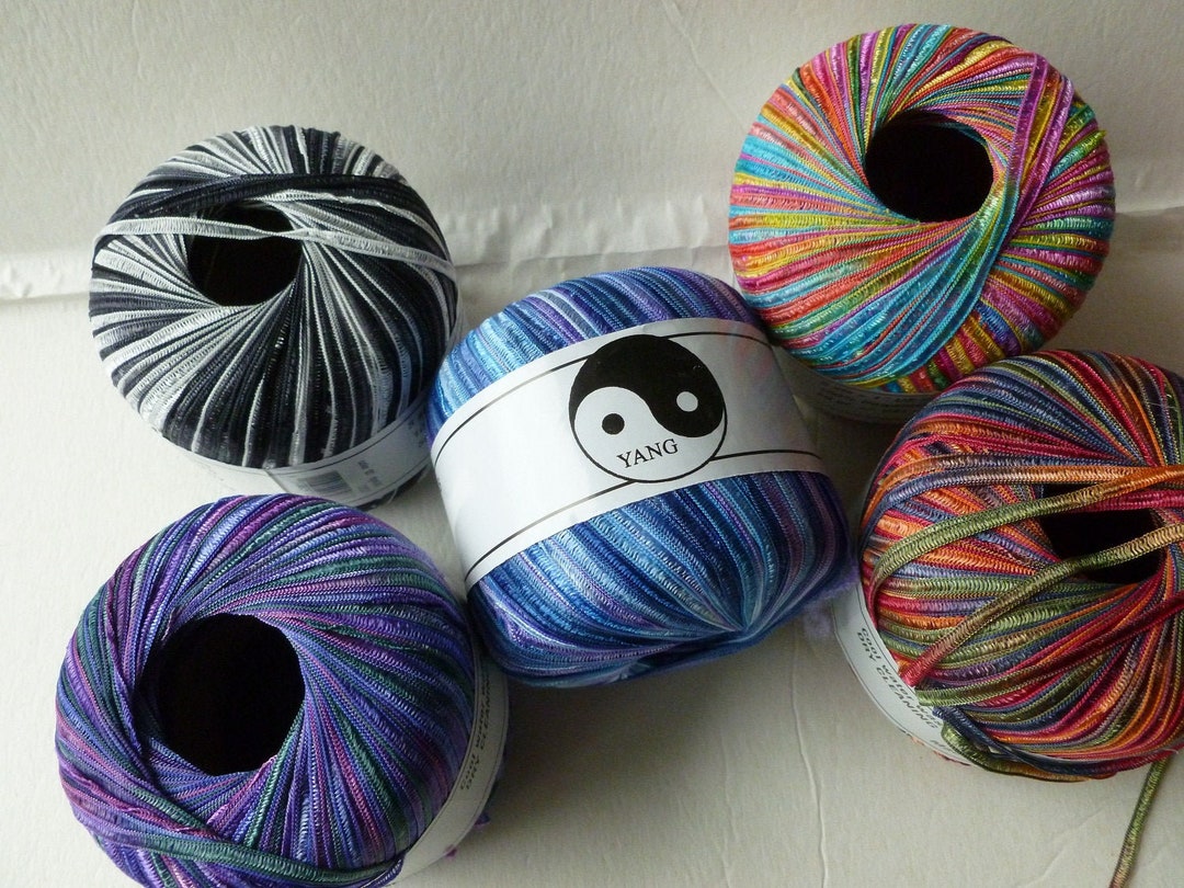 Yang Euro Yarn by Knitting Fever Yarn, Ribbon Yarn - Etsy