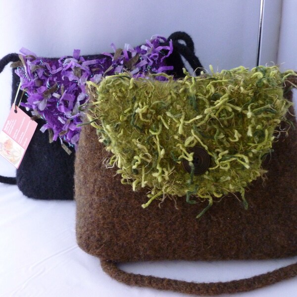Felted Purse - Etsy