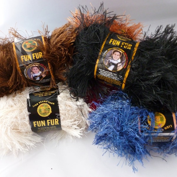 Fun Fur Yarn - Etsy