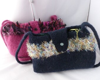 Hand Knit Purse | Etsy