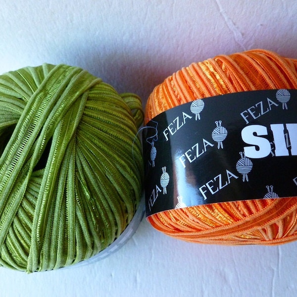 Ribbon Yarn - Etsy