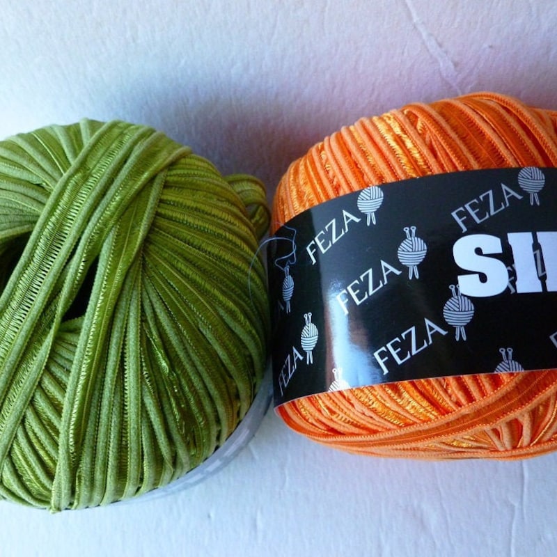 Ribbon Yarn - Etsy