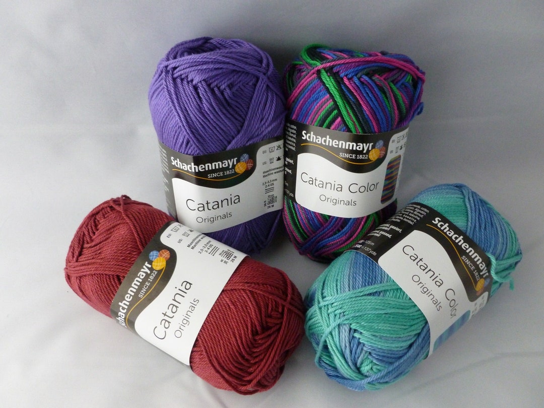 Catania and Catania Color by Schachenmayr, Solid and Variegated Sport ...