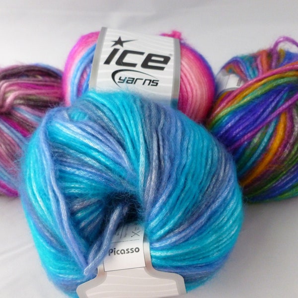 Ice Yarn Picasso - Etsy