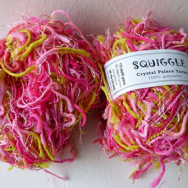 Squiggly Yarn - Etsy