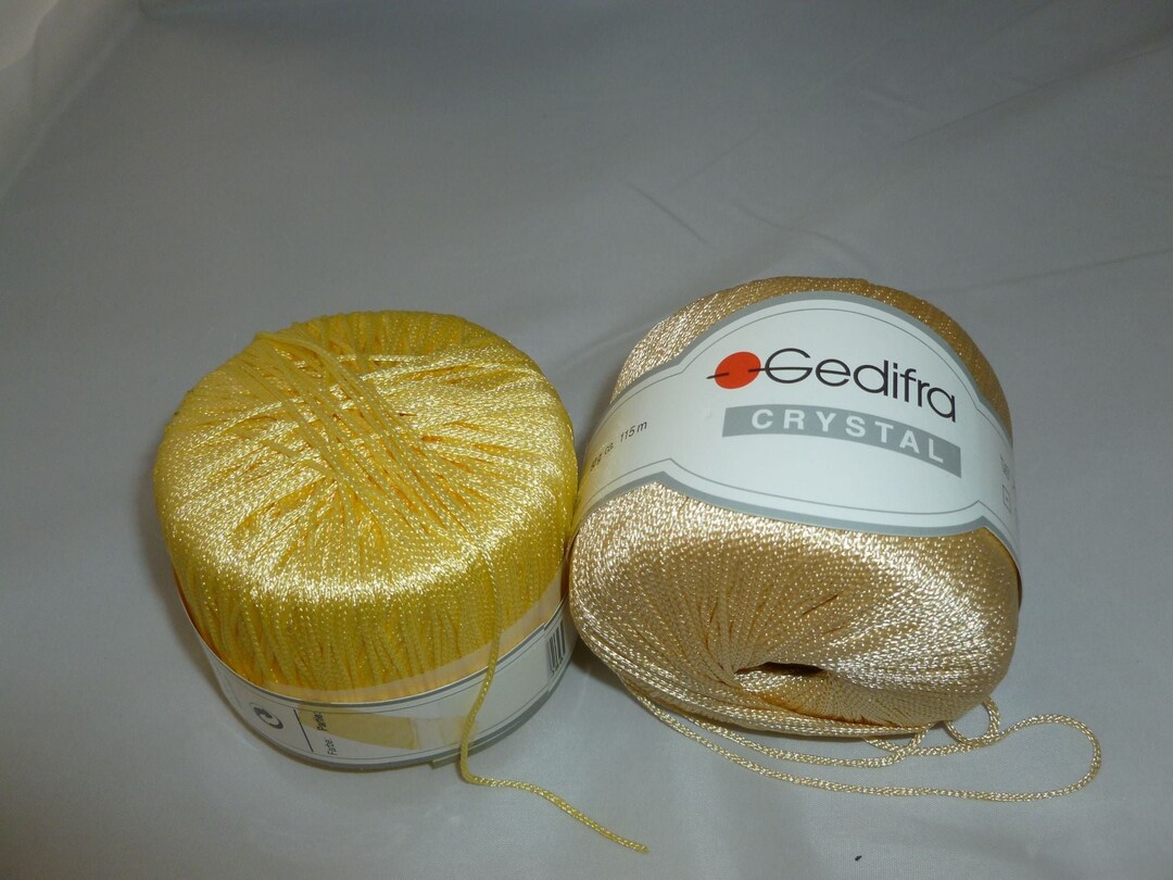 Crystal by Gedifra Yarn , Nylon 50 Gm - Etsy